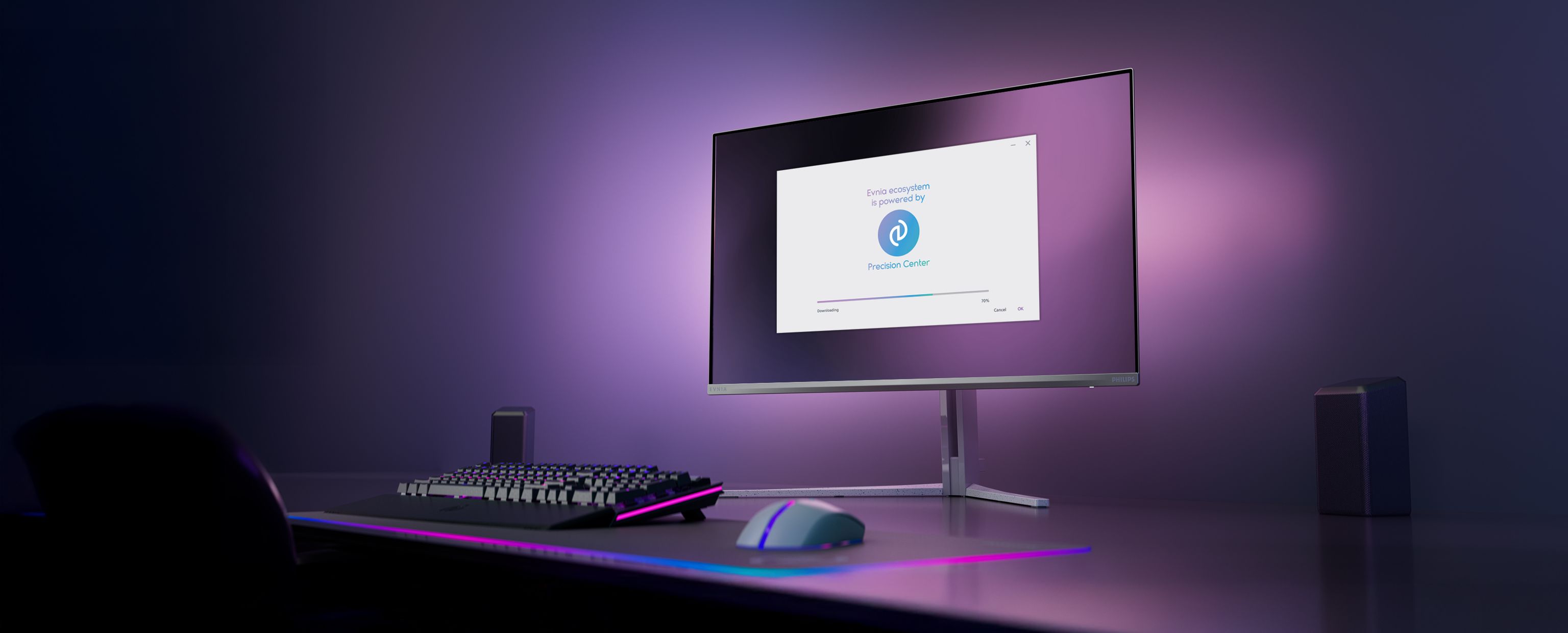 Philips Evnia Precision Center: Personalize Control | Philips Evnia