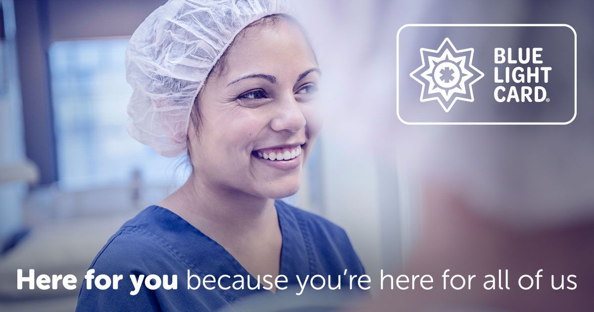Discounts for Healthcare Workers | Blue Light Card