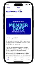 The Blue Light Card App