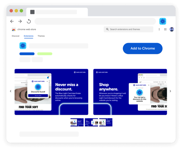 Deal Finder | Blue Light Card