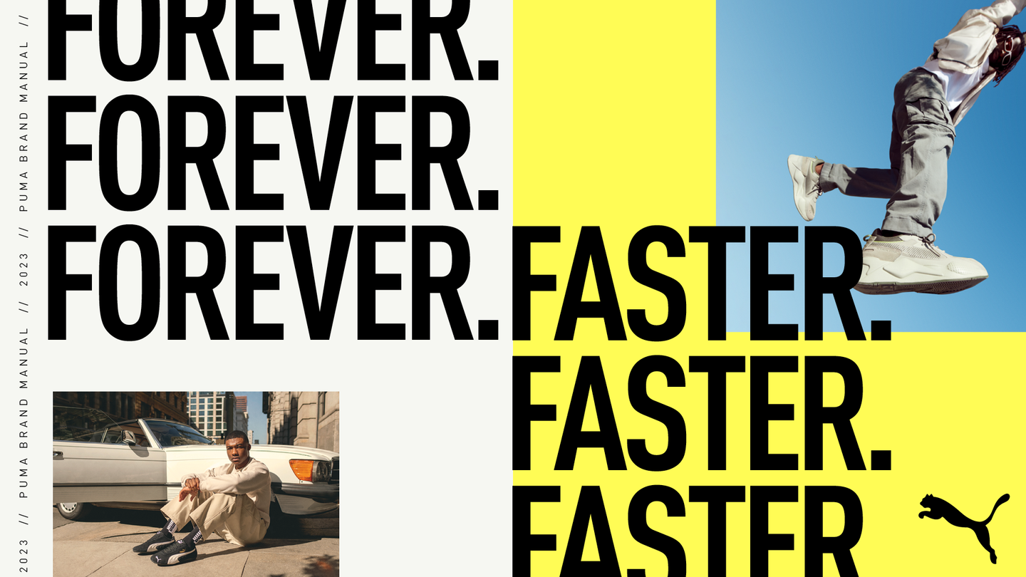 Company Brand Book for PUMA by Our Friends creative agency. | Our Friends