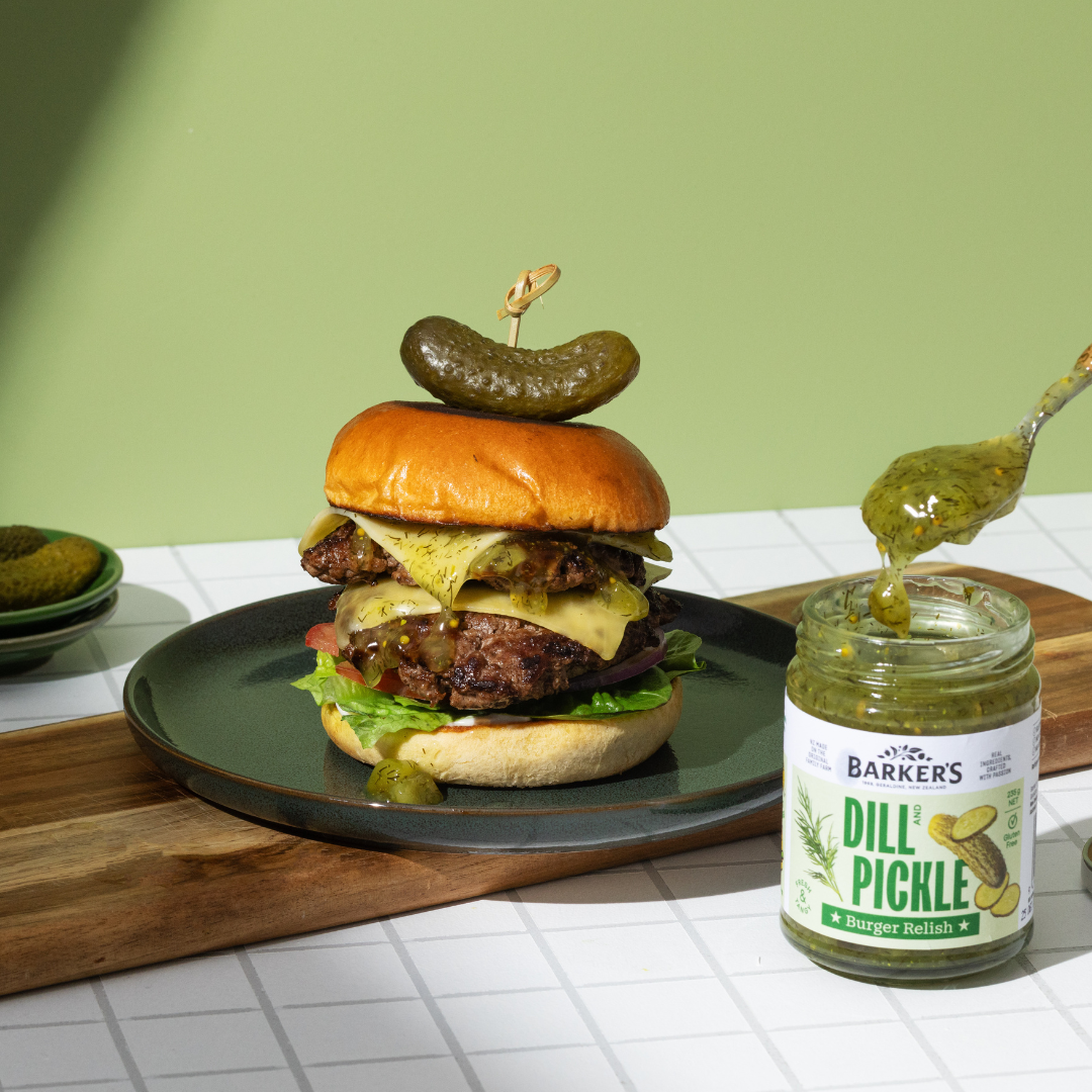 Recipe | Double Smash Burgers | Barker's of Geraldine