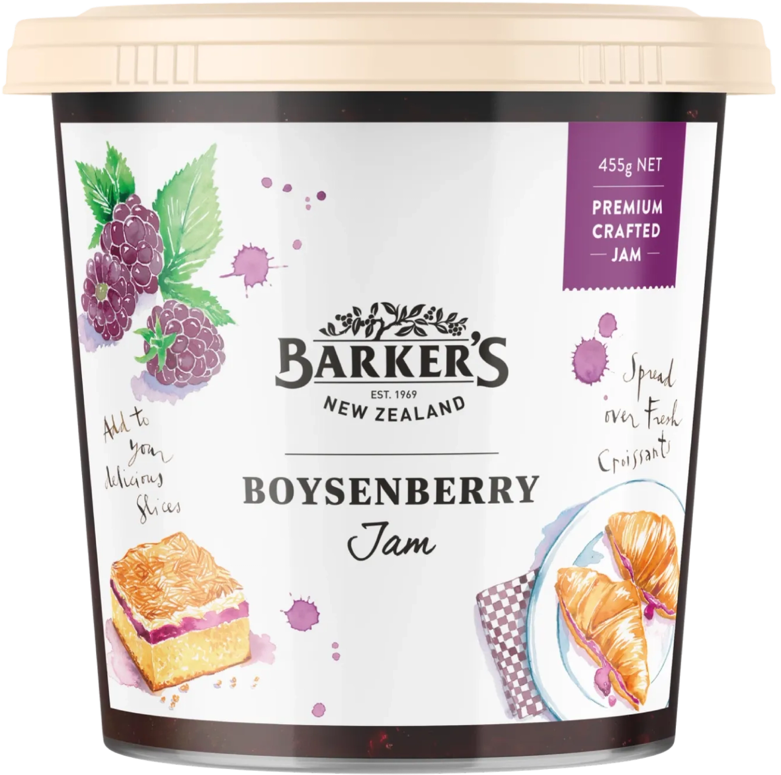 Boysenberry Jam | Shop | Barker's of New Zealand