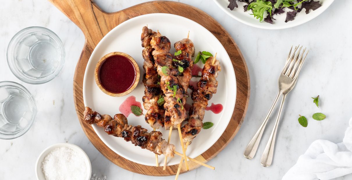Raspberry Chicken Skewers | Recipe | Barker's of Geraldine