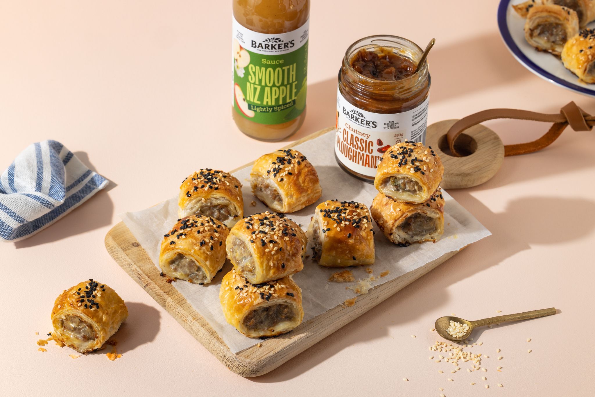 Recipe | Pork & Apple Sausage Rolls | Barker's of Geraldine