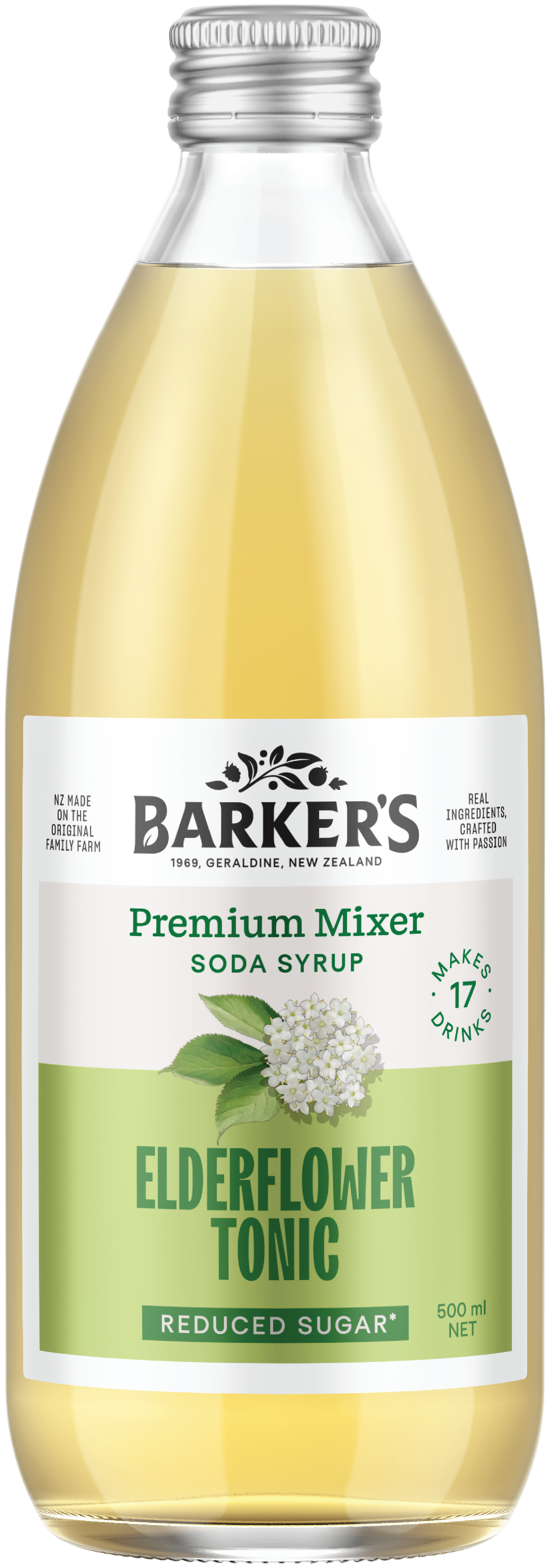 Premium Mixer Soda Syrups | Barker's of Geraldine