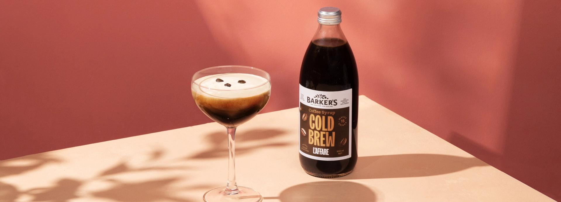 Shop | Cold Brew Coffee Syrup | Barker's of Geraldine