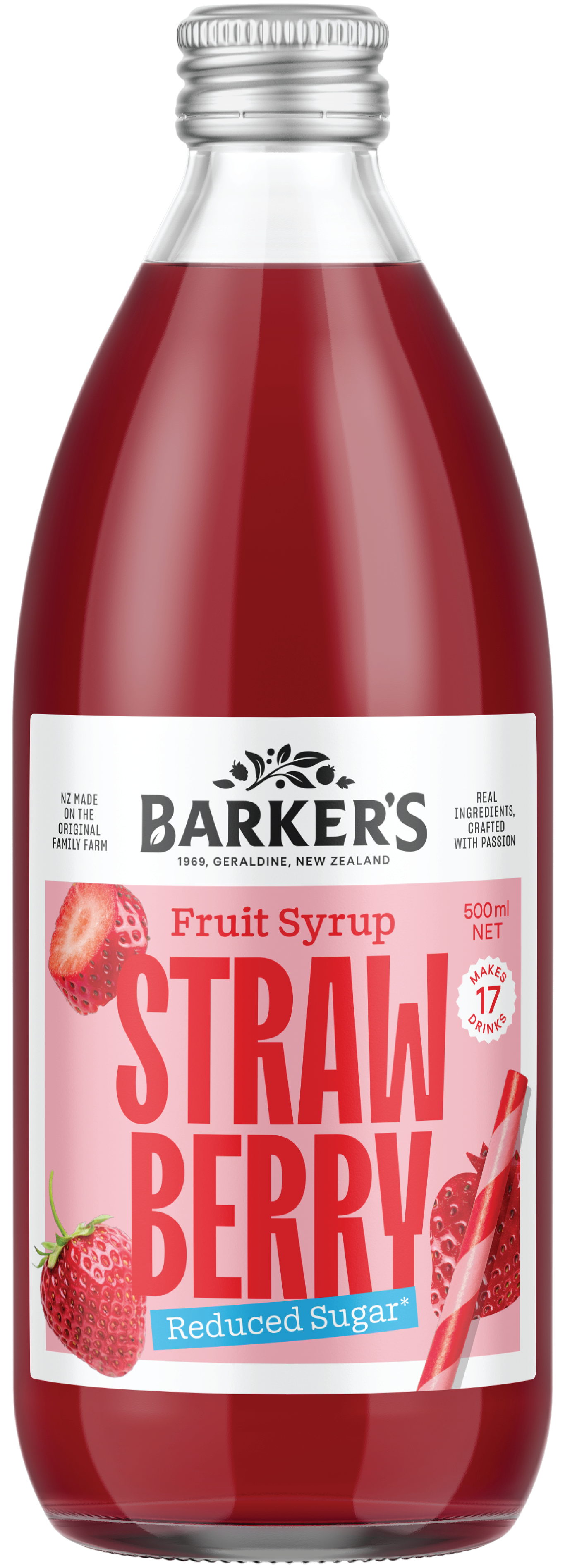 Shop | Orange Fizz Soda Syrup 500ml | Barker's of Geraldine