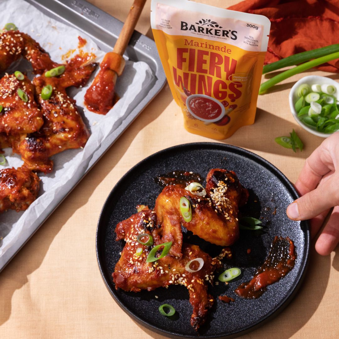 Finger-licking Wings Recipe | Barker's of Geraldine