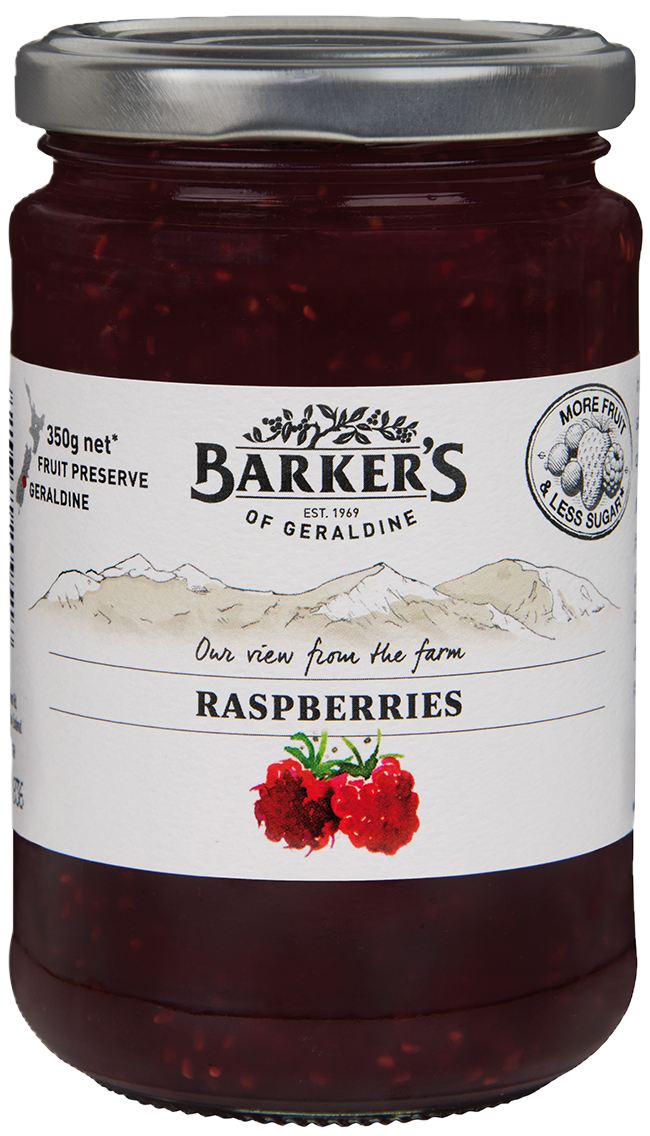 Shop | Raspberries Fruit Preserve 350g