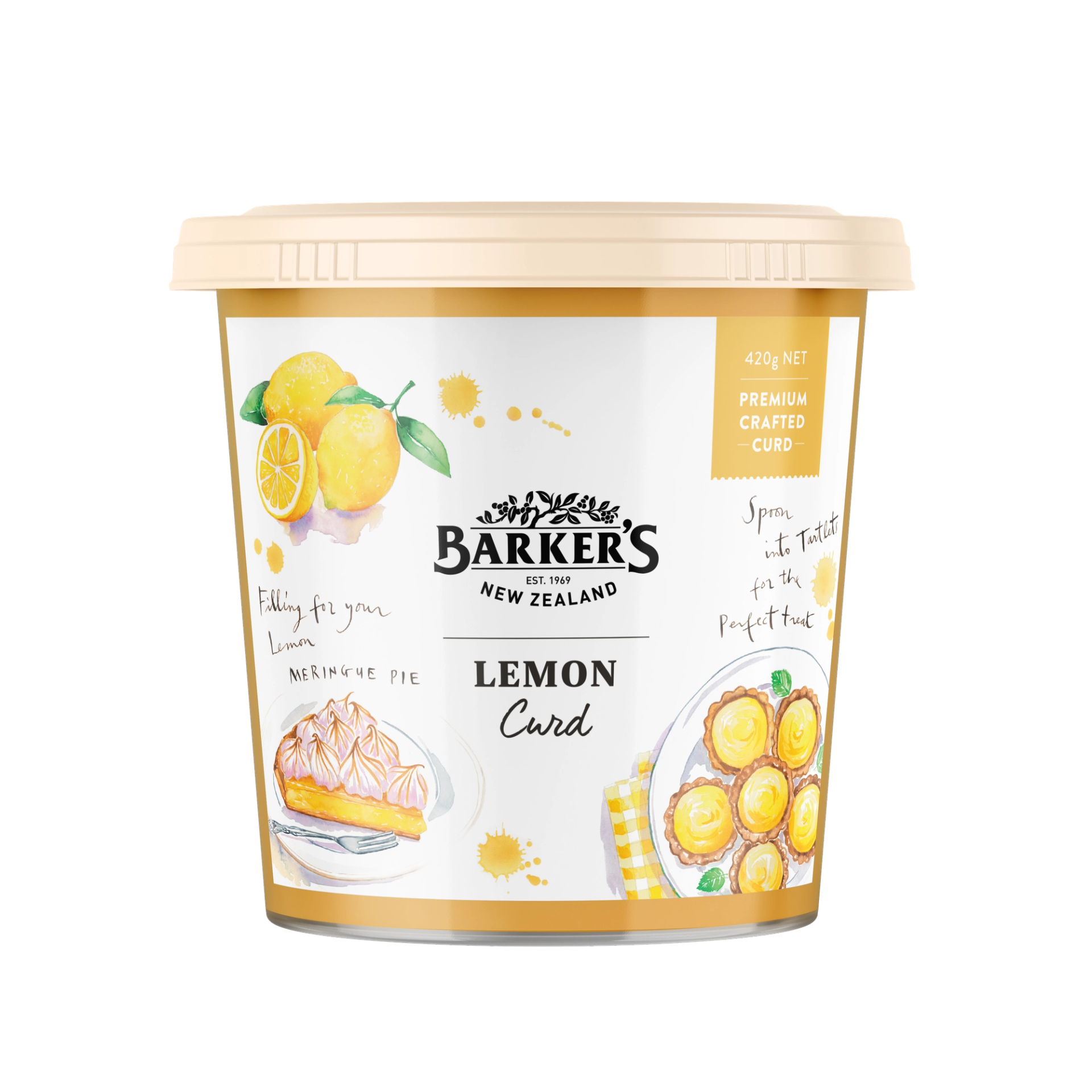 Lemon Curd | Shop | Barker's of New Zealand