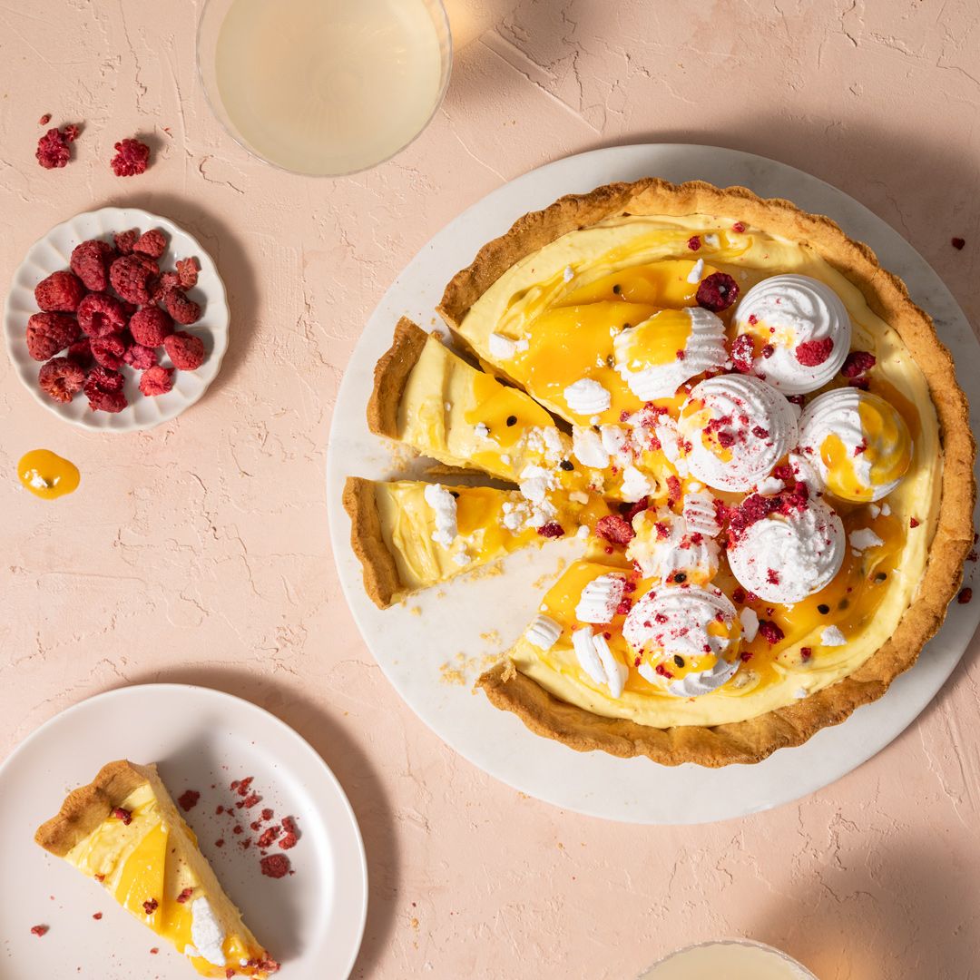 Tropical Cheesecake Pie