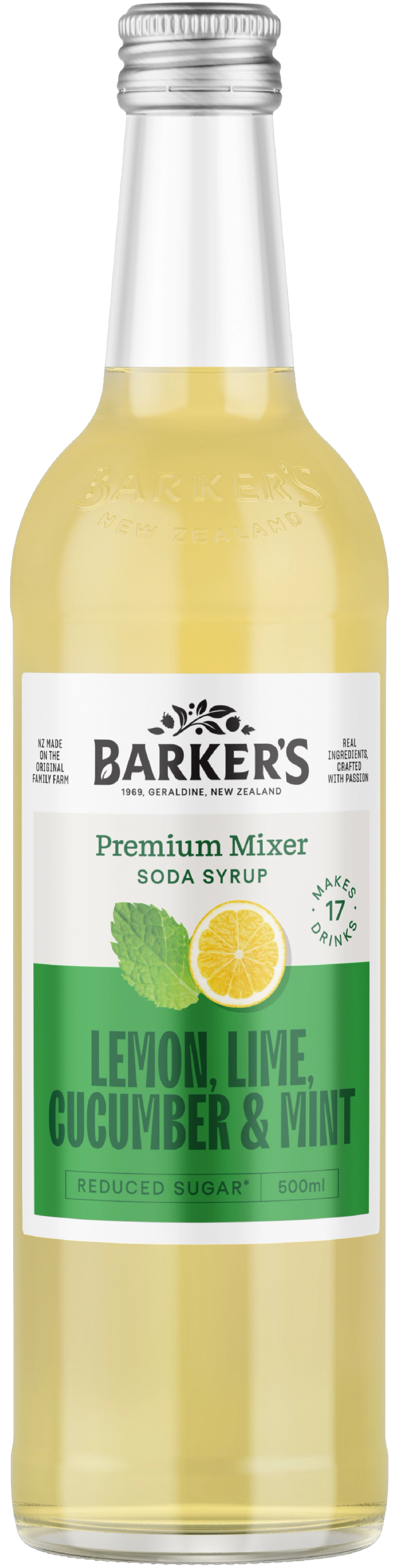 Premium Mixer Soda Syrups | Barker's of Geraldine