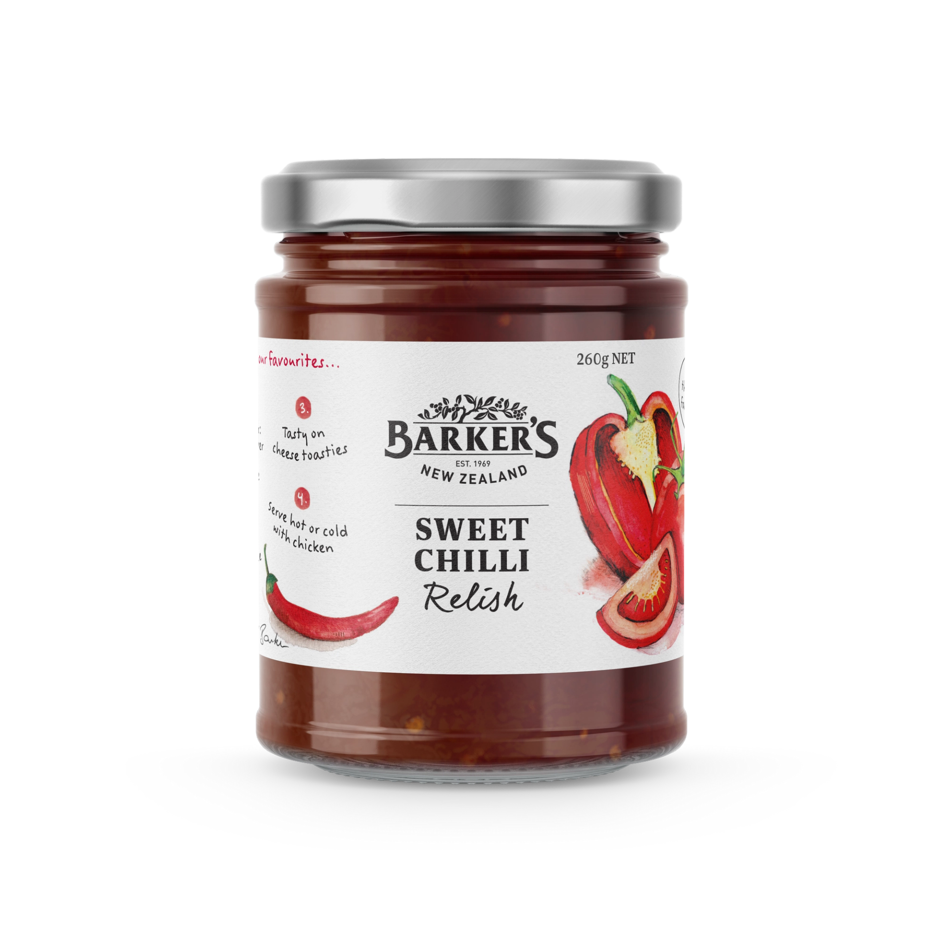 Sweet Chilli Relish | Shop | Barker's of New Zealand
