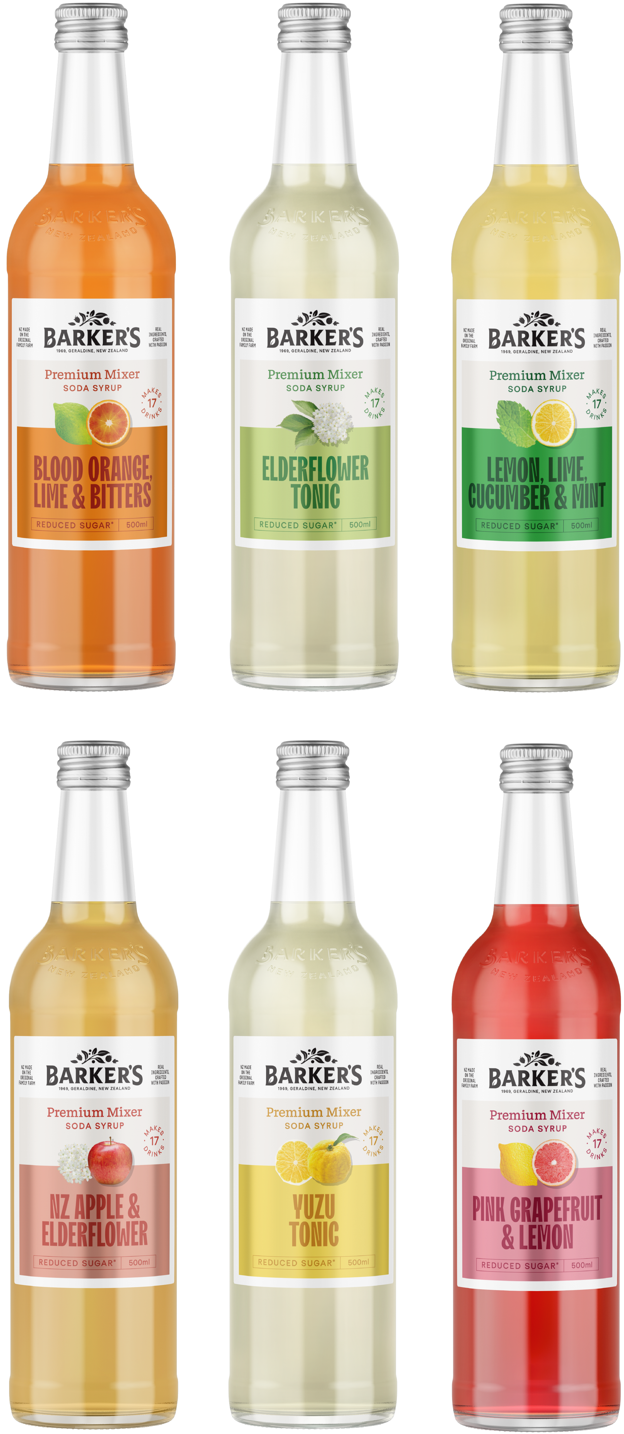 Syrups | Shop | Barker's of Geraldine