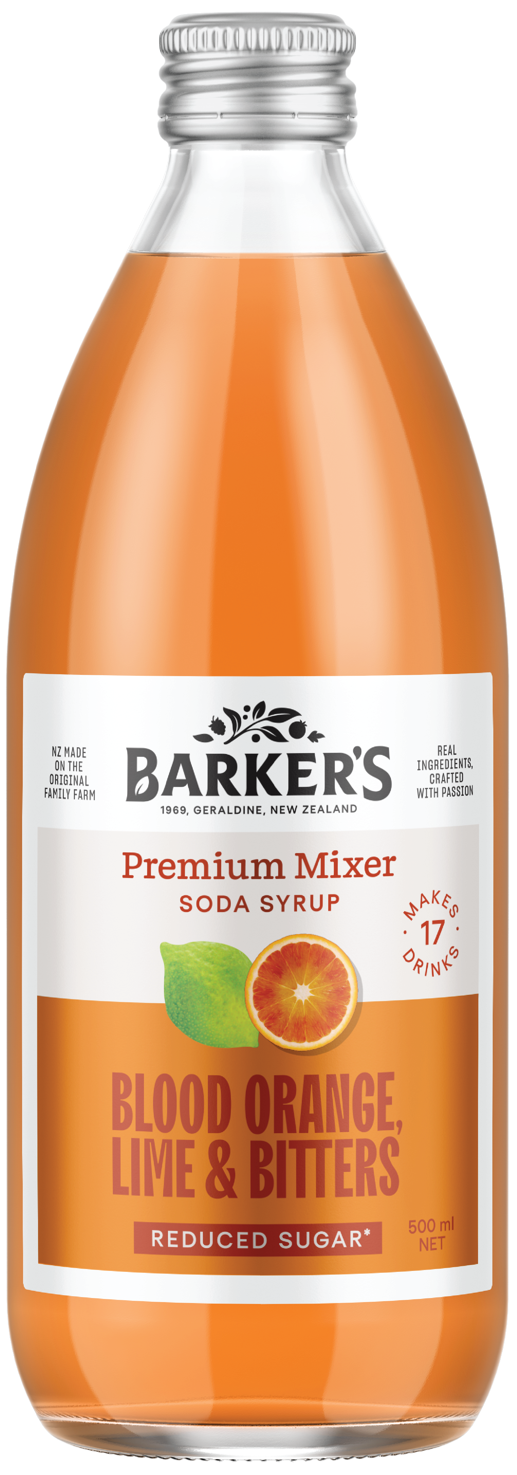 Shop | Blood Orange, Lime & Bitters Premium Mixer Soda Syrup 500ml ...
