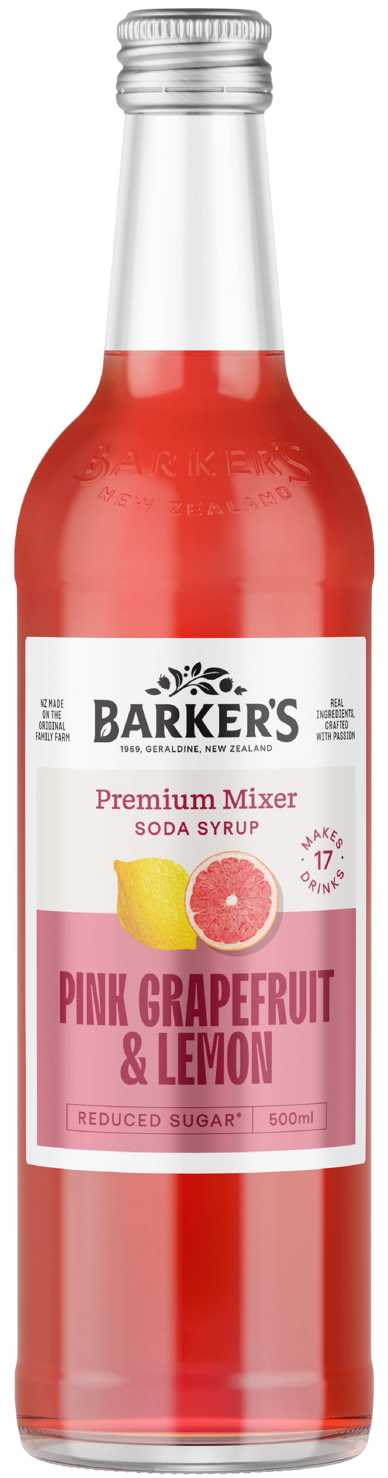 Premium Mixer Soda Syrups | Barker's of Geraldine