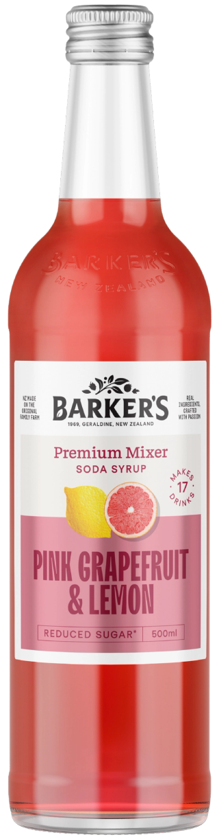 Premium Mixer Soda Syrups | Barker's of Geraldine
