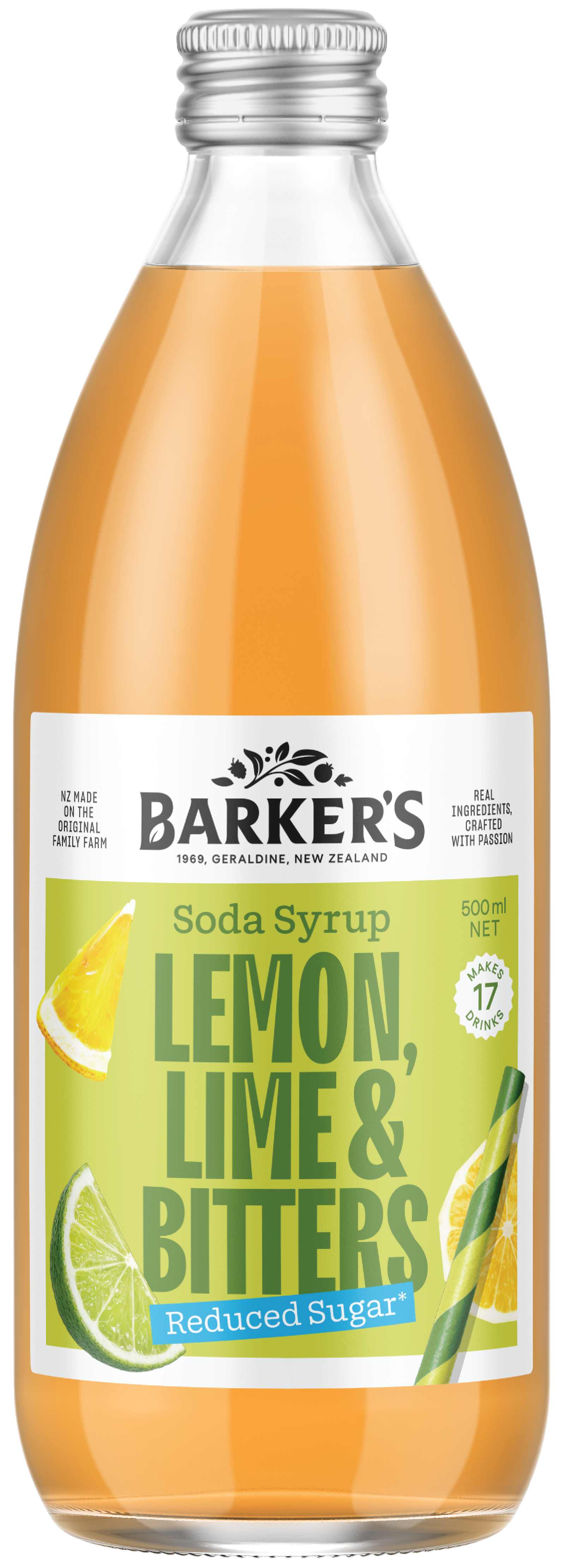 Shop | Caffeine Free Cola Soda Syrup 500ml | Barker's of Geraldine