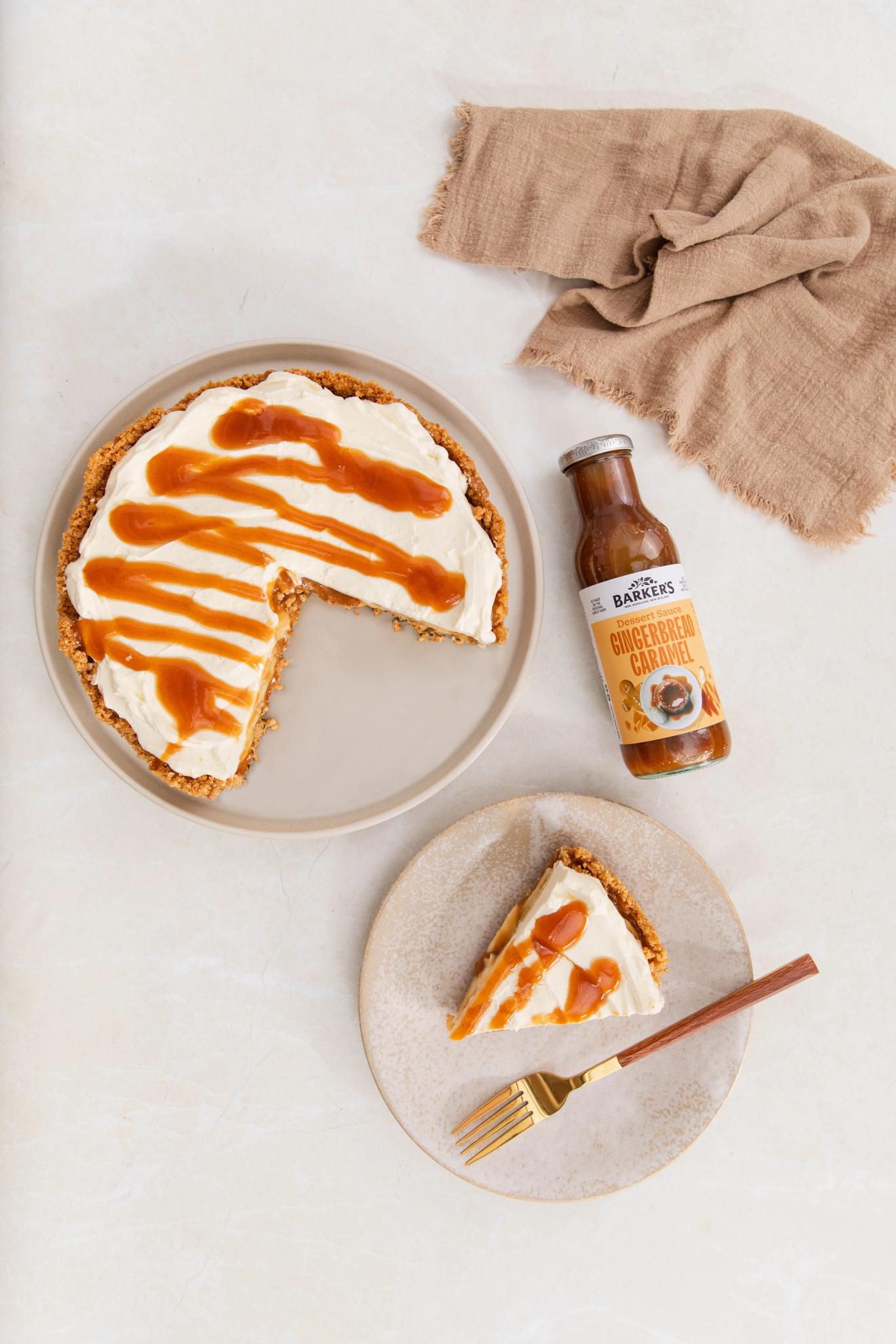 Recipe | Gingerbread Banoffee Pie | Barker's of New Zealand