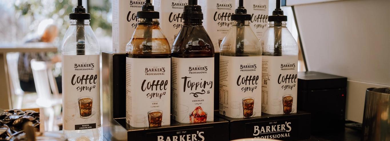 Coffee Syrup Products | Barker's of Geraldine