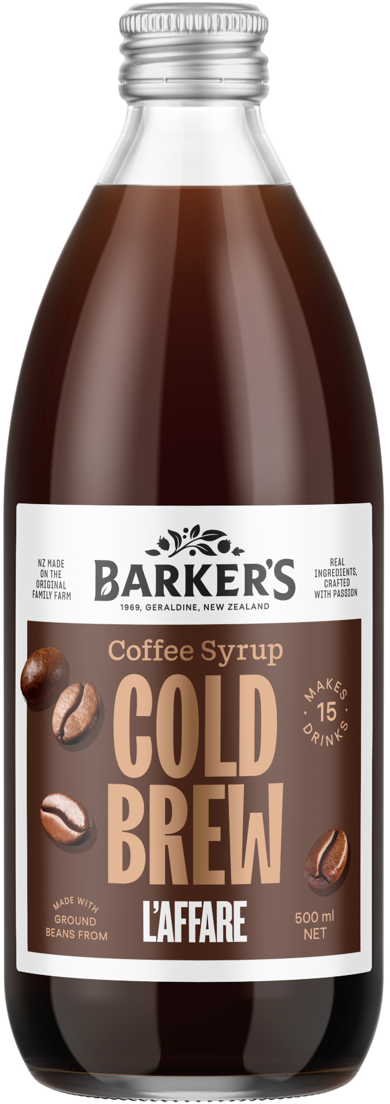 Shop | Cold Brew Coffee Syrup | Barker's of Geraldine