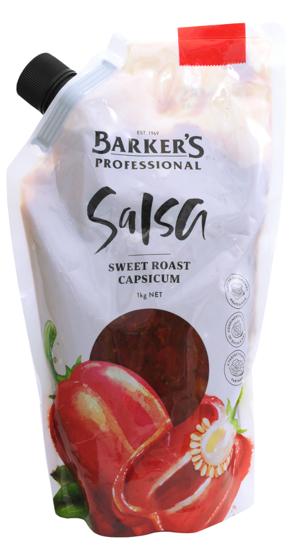Shop | Barker's Professional Sweet Roast Capsicum Salsa 1kg
