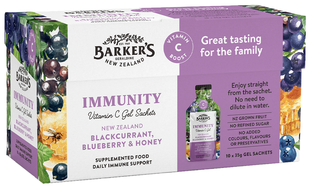 Shop | NZ Blackcurrant, Blueberry & Honey Immunity Gels