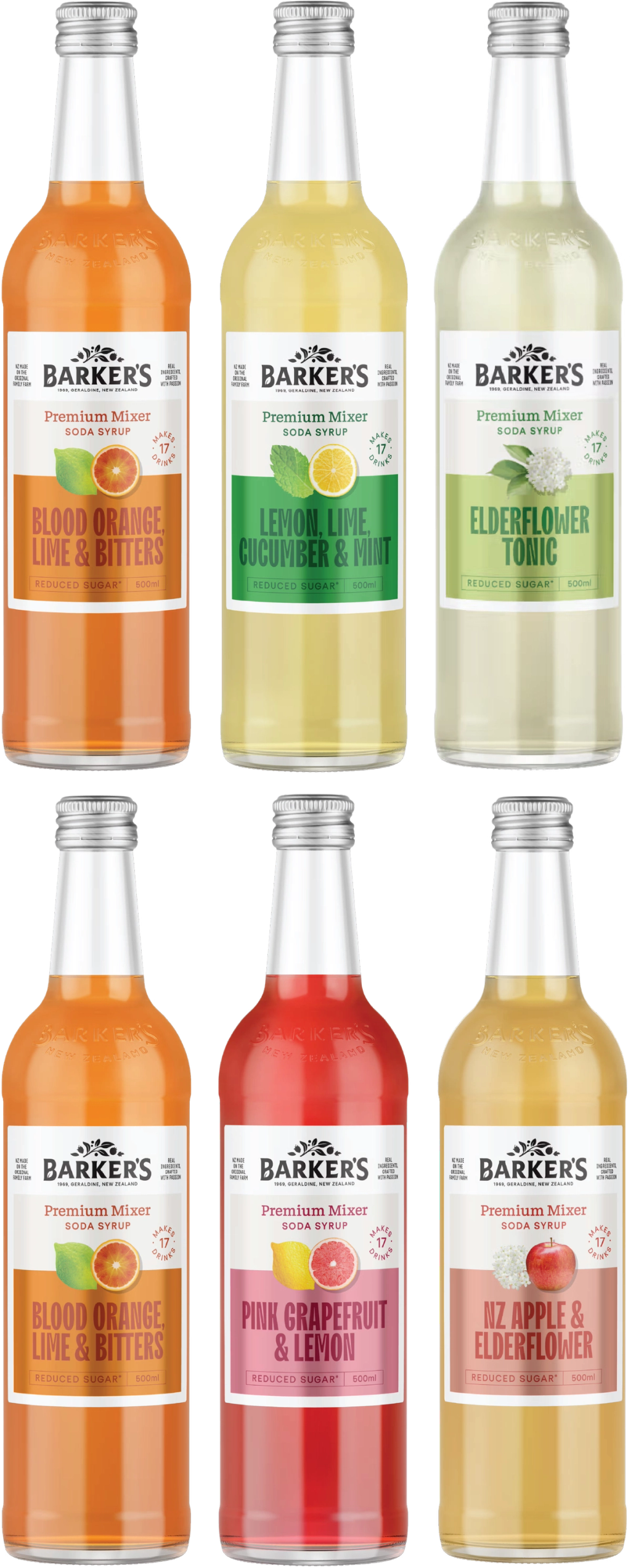 Syrups | Shop | Barker's of Geraldine