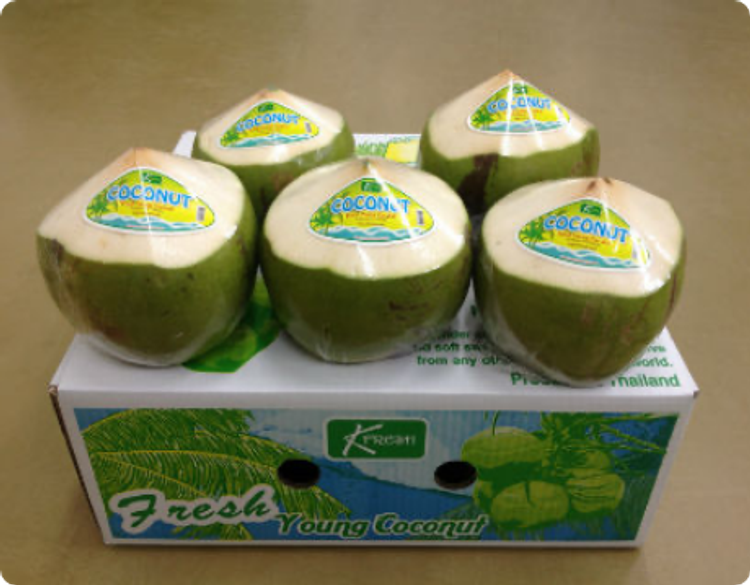 Premium Grade & Organic Nam Hom Coconut Water | K-Fresh
