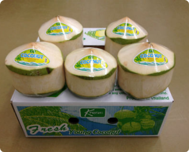 Premium Grade & Organic Nam Hom Coconut Water | K-Fresh