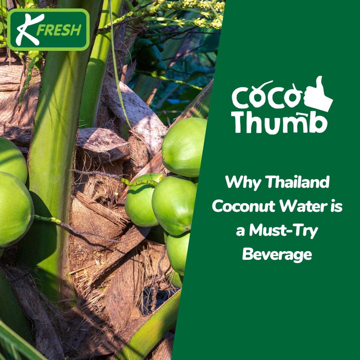 Why Thailand Coconut Water is a Must-Try Beverage - K Fresh