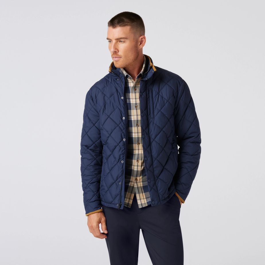+ Quick View - Belmont Jacket - Navy Solid