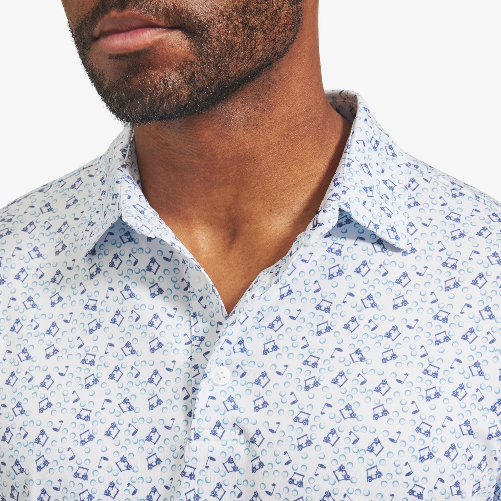 Two-Putt Print Versa Polo - Mizzen+Main