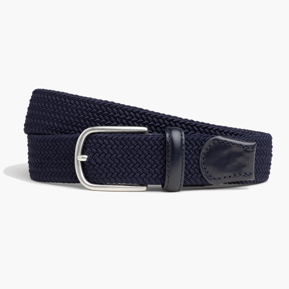 Braided Belt - Navy Solid - Mizzen+Main