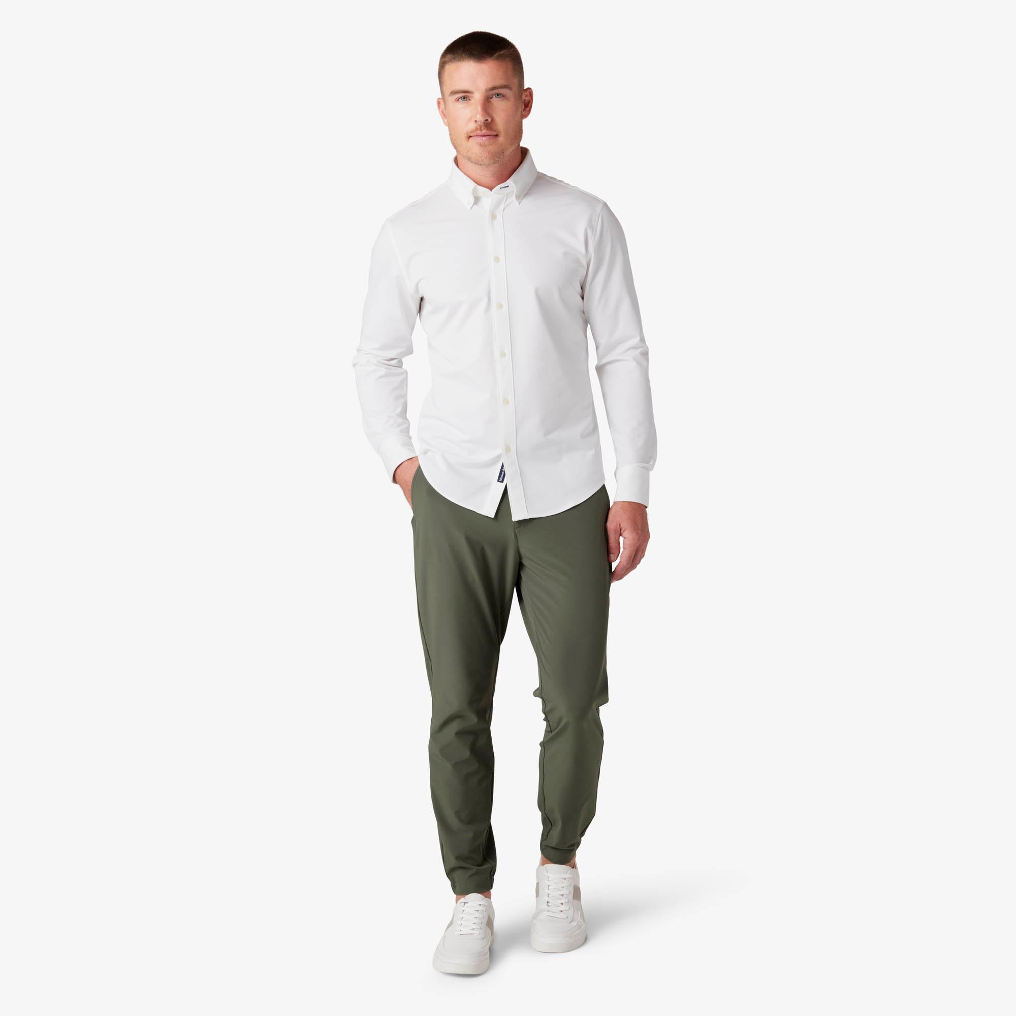 Ellis Oxford - White Solid - Mizzen+Main