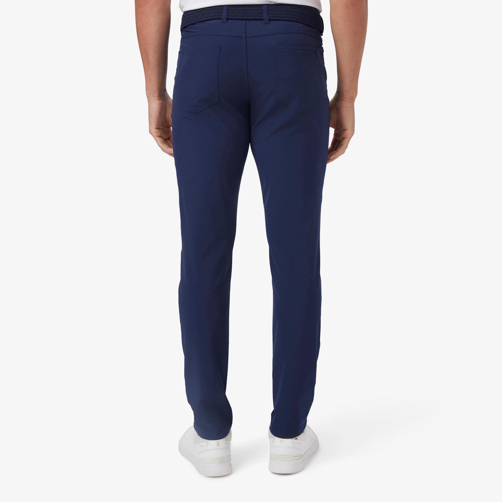 Model is 6’ 1” and is wearing a size 32w, at a 32l length