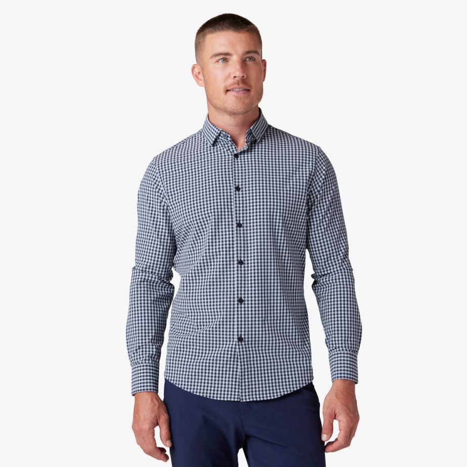No Tuck Shirts for Men - Mizzen+Main
