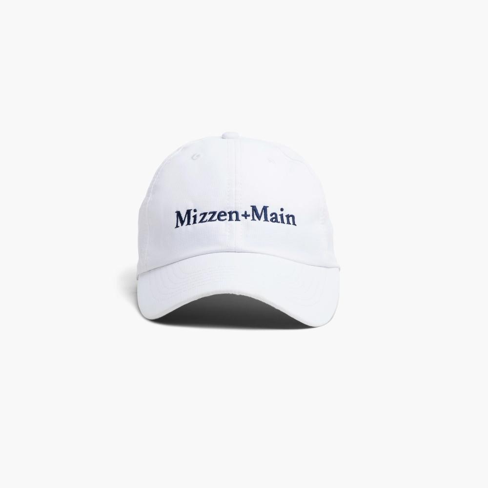 Mizzen+Main Nylon Dad Hat - White Solid - Mizzen+Main