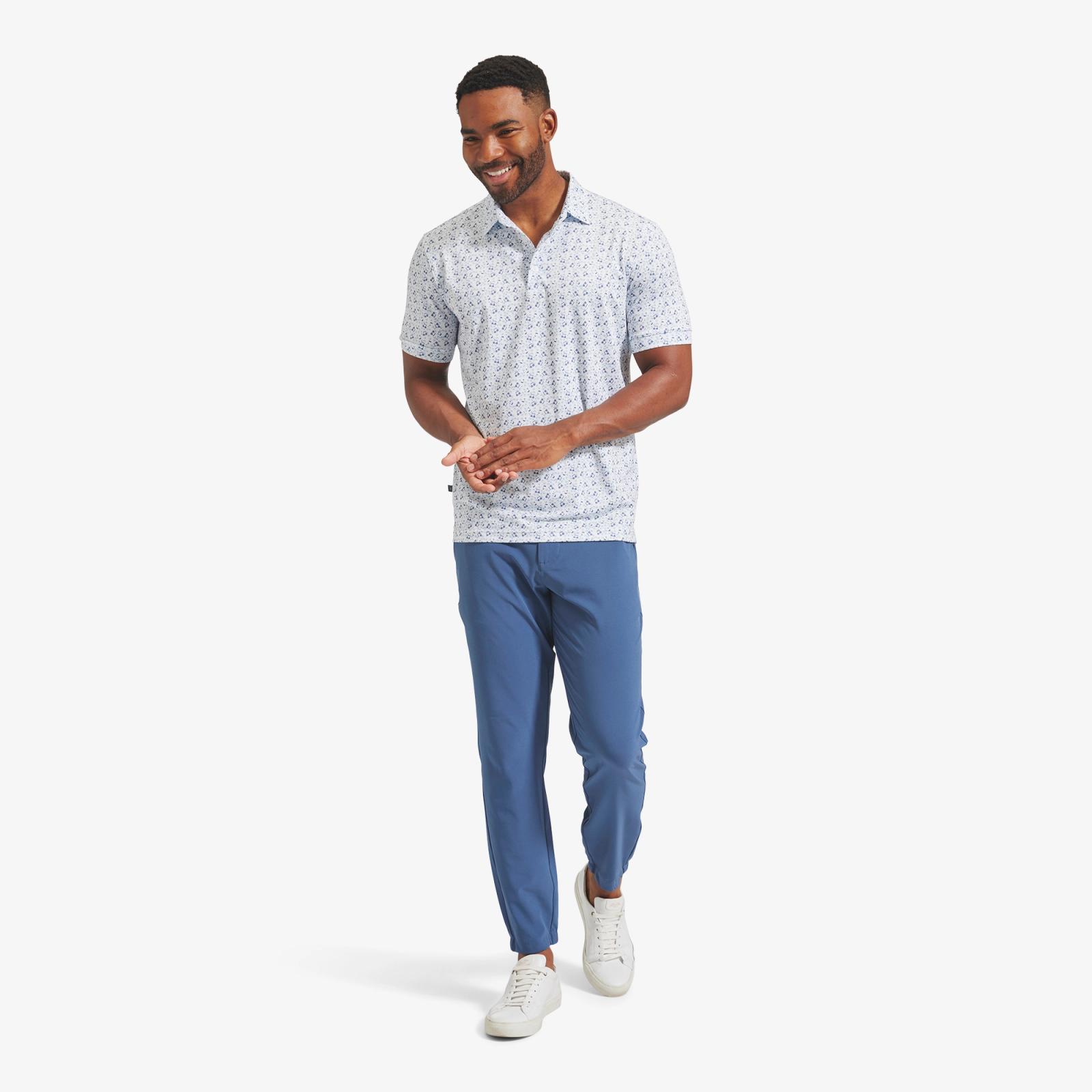 Two-Putt Print Versa Polo - Mizzen+Main