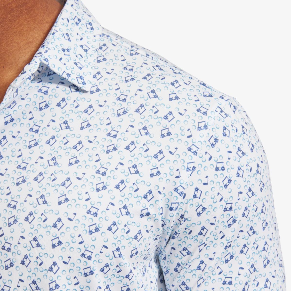 Two-Putt Print Versa Polo - Mizzen+Main