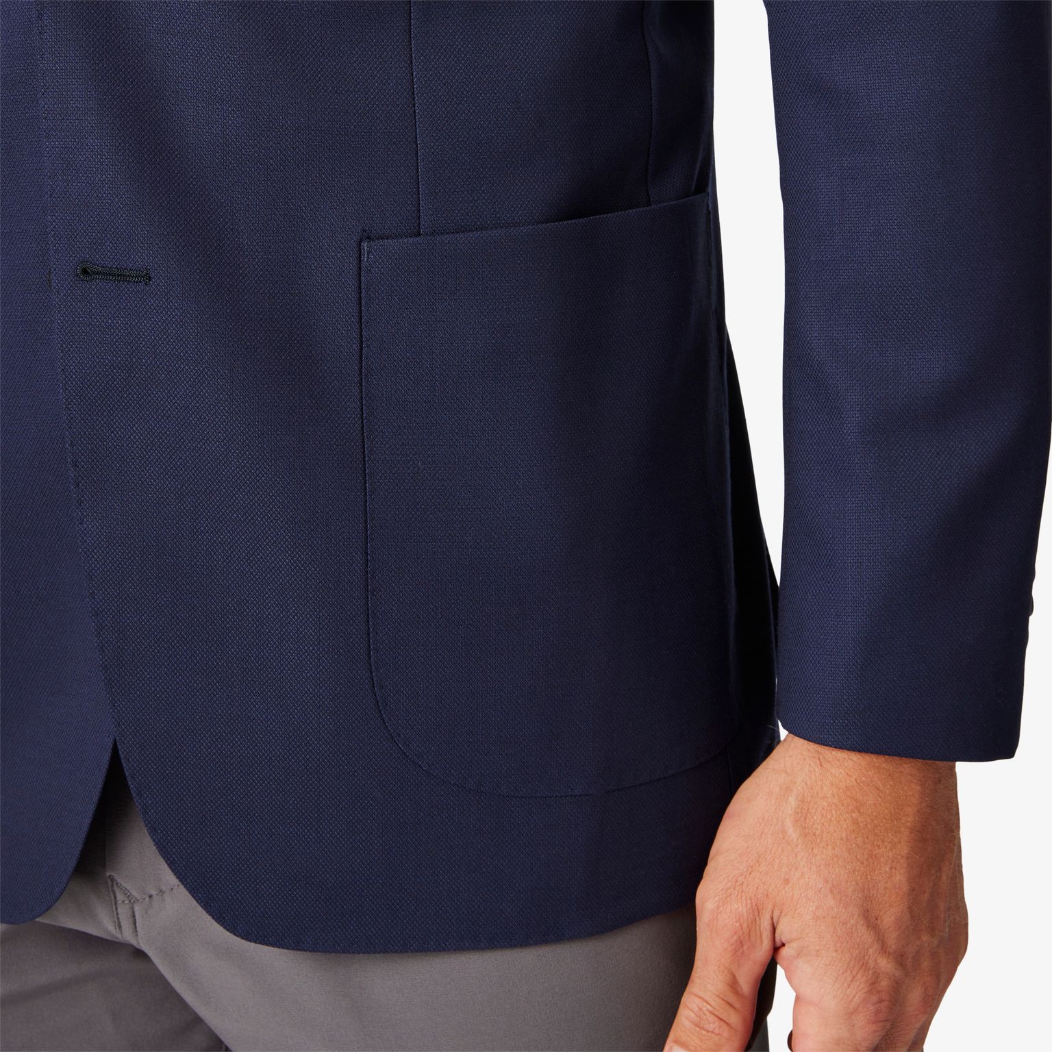 Men’s Navy Blue Blazer - Mizzen+Main