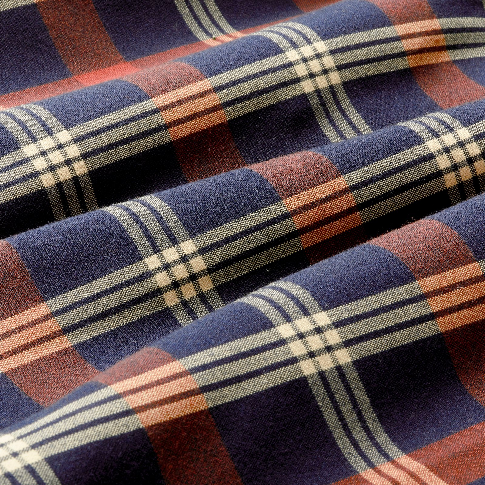 City Flannel - Garnet Houston Plaid - Mizzen+Main