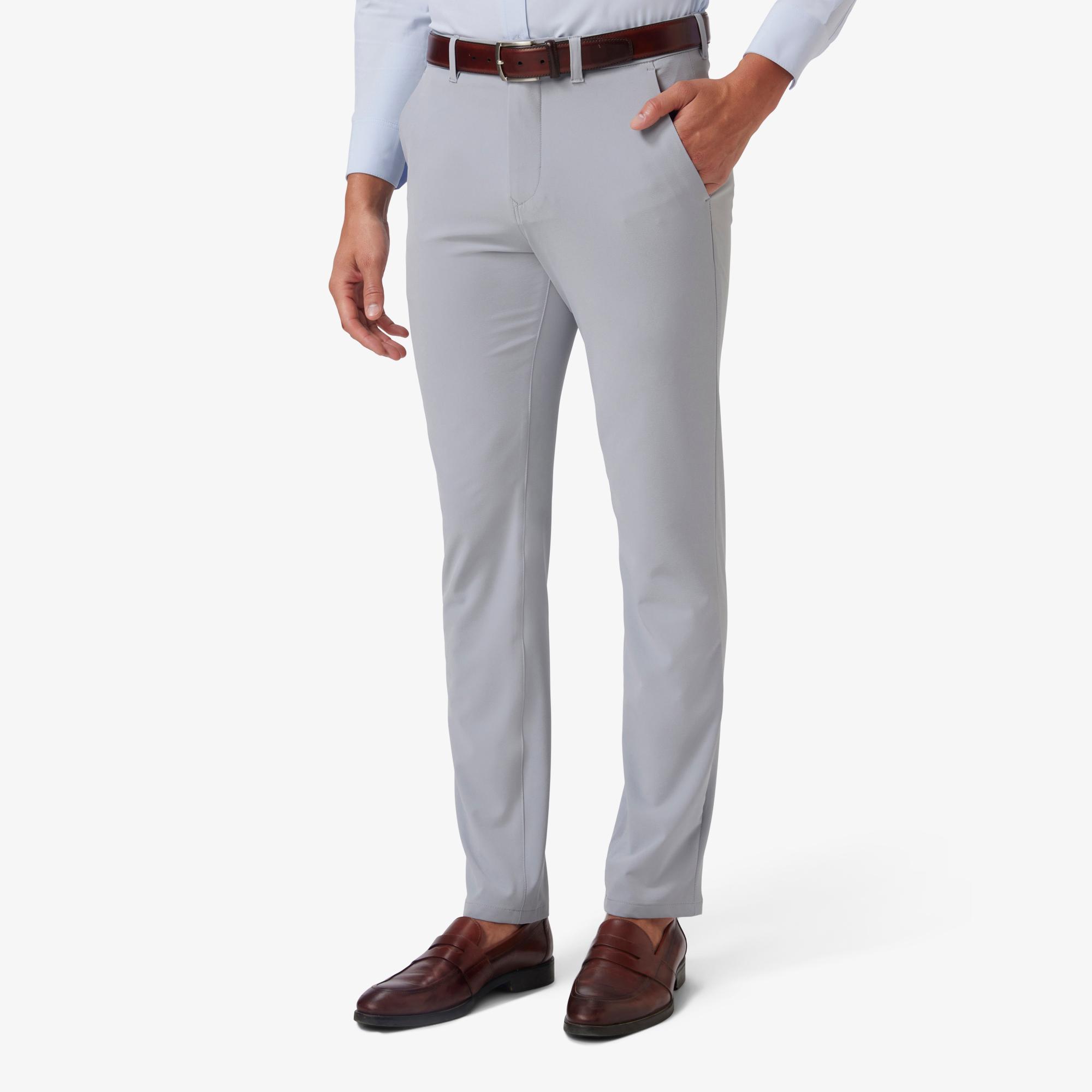 Helmsman Chino Pant - Sleet Solid - Mizzen+Main