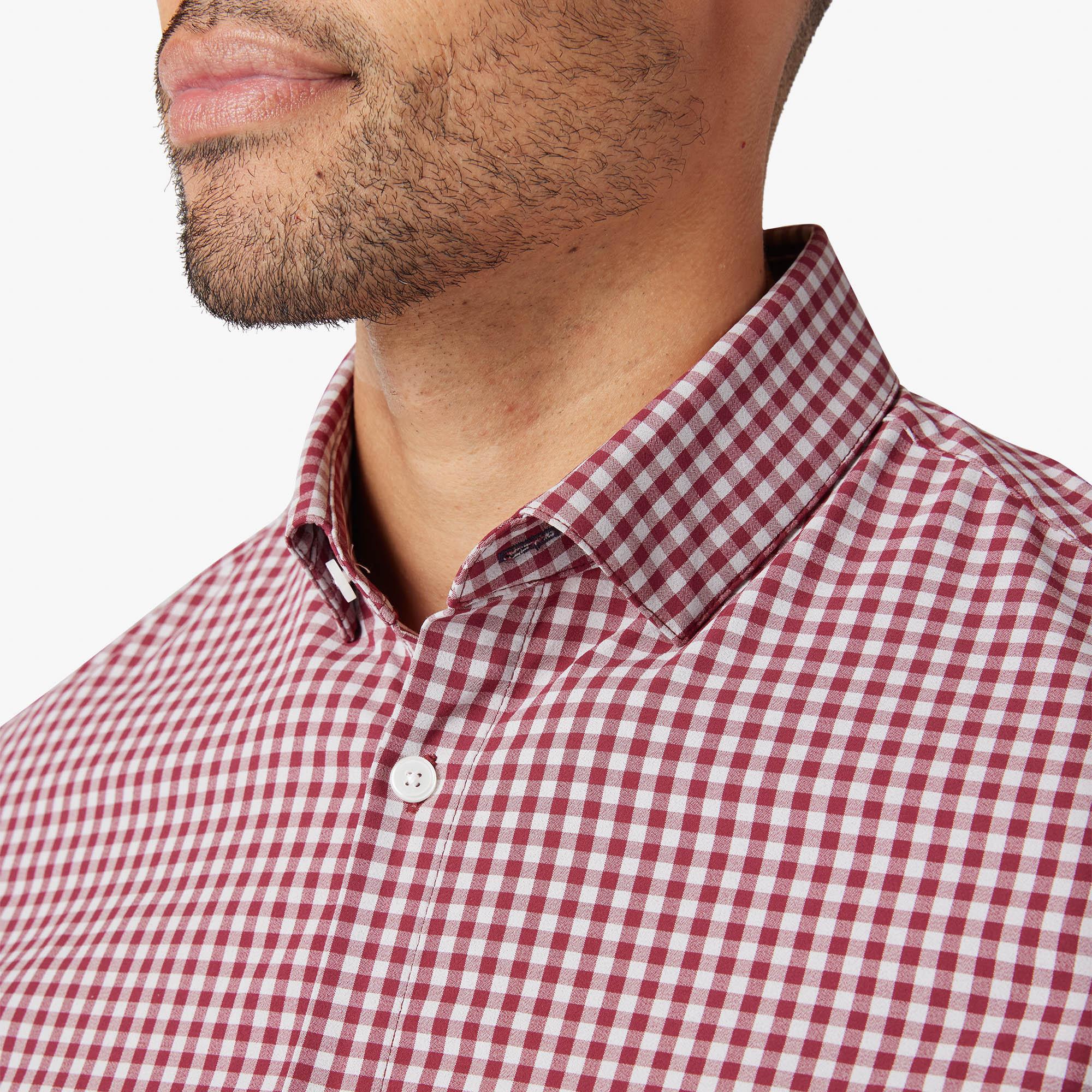 Model is 6’ 1” and is wearing a size medium, with a trim fit, at a ...