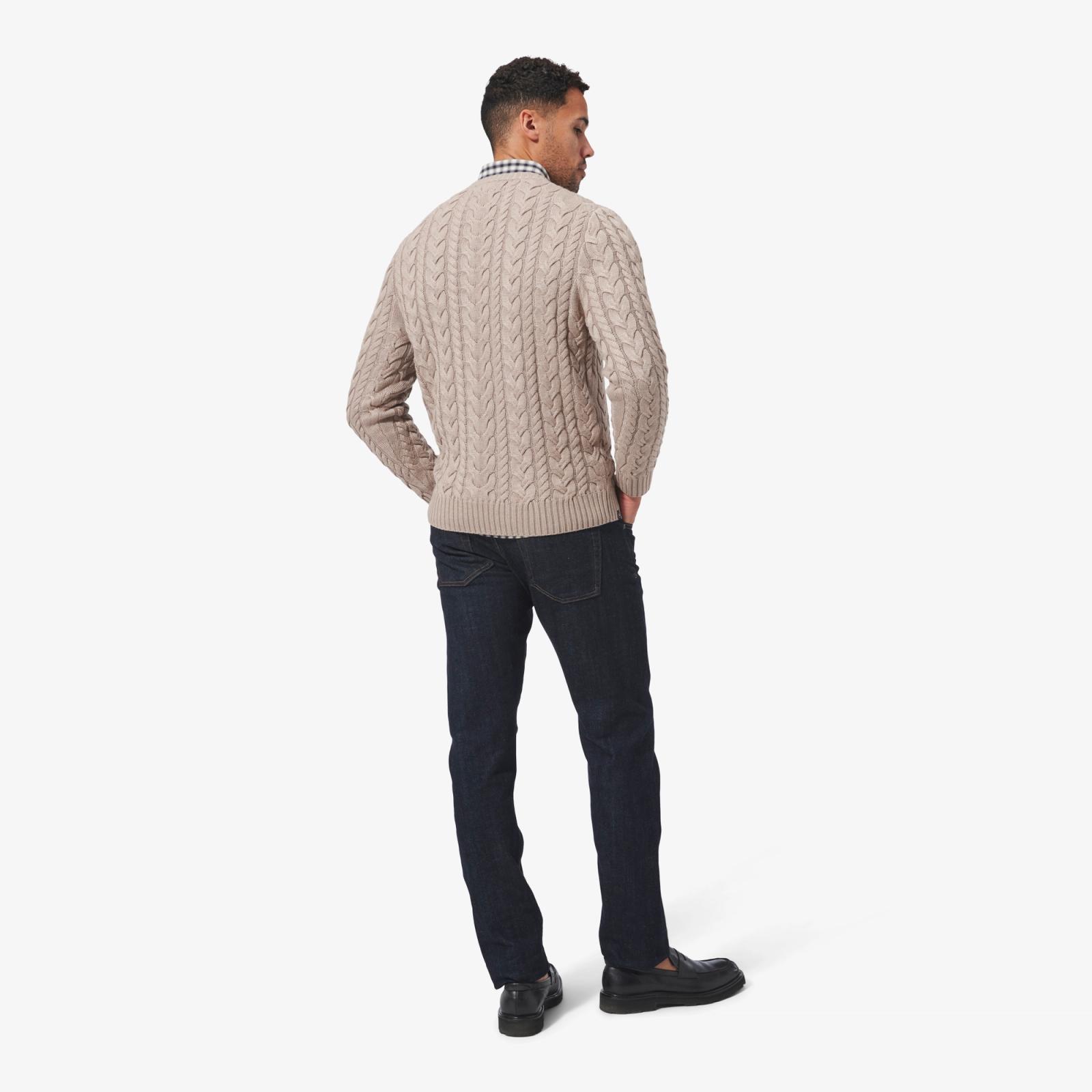 Redford Sweater - Vintage Khaki Heather - Mizzen+Main
