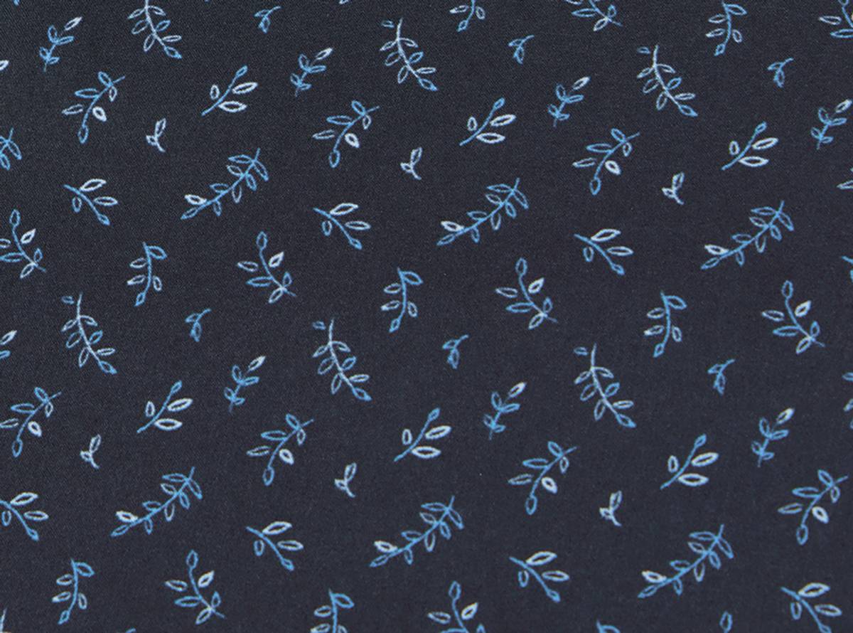Leeward Short Sleeve - Navy Airplane Print - Mizzen+Main