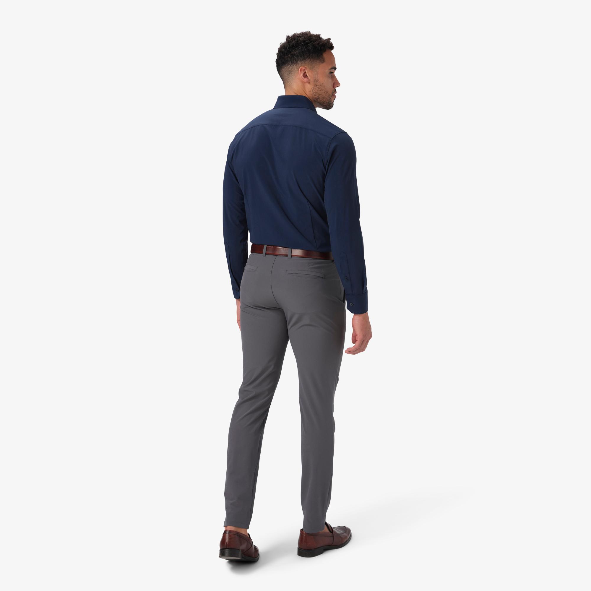 Leeward Dress Shirt - Navy Solid - Mizzen+Main