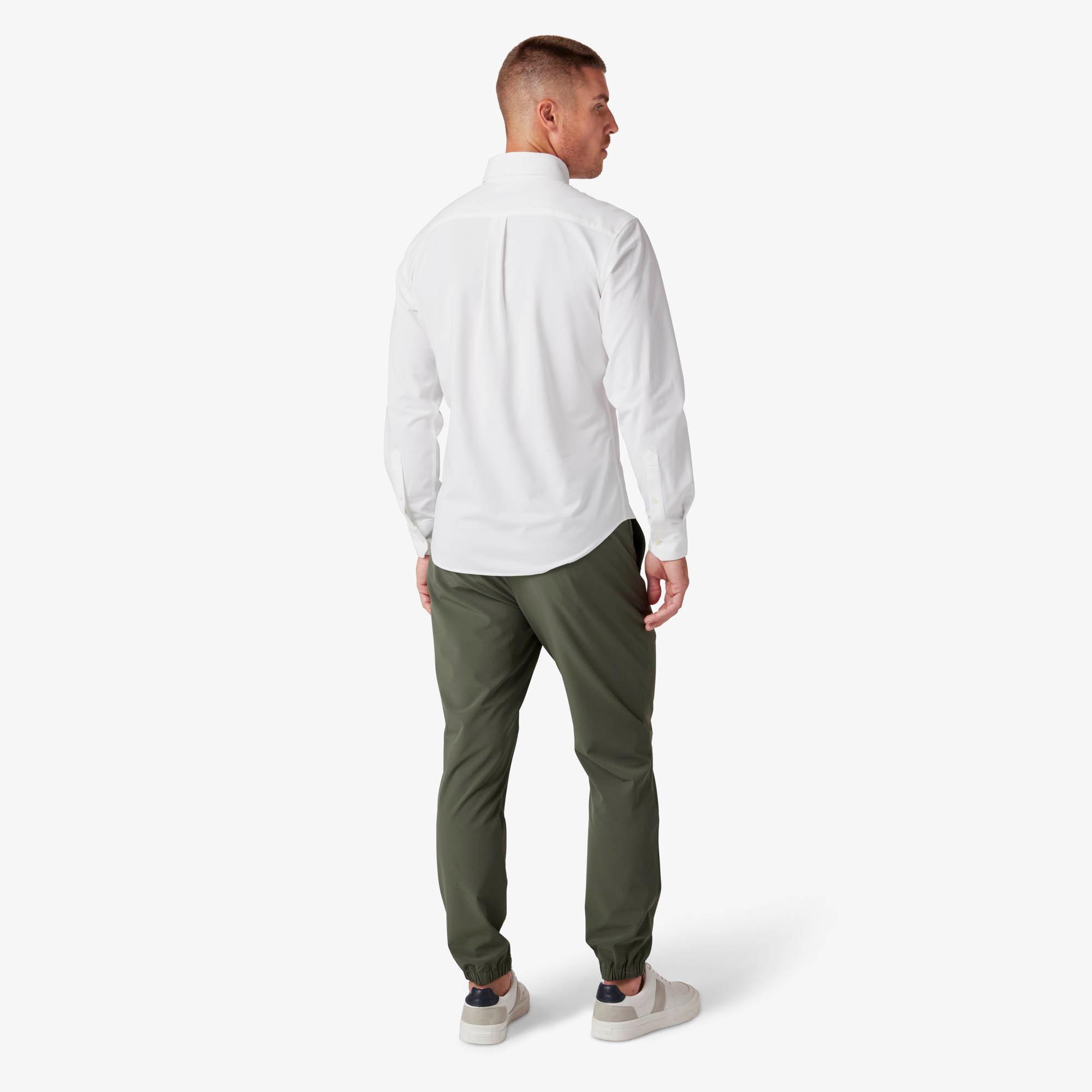 Ellis Oxford - White Solid - Mizzen+Main
