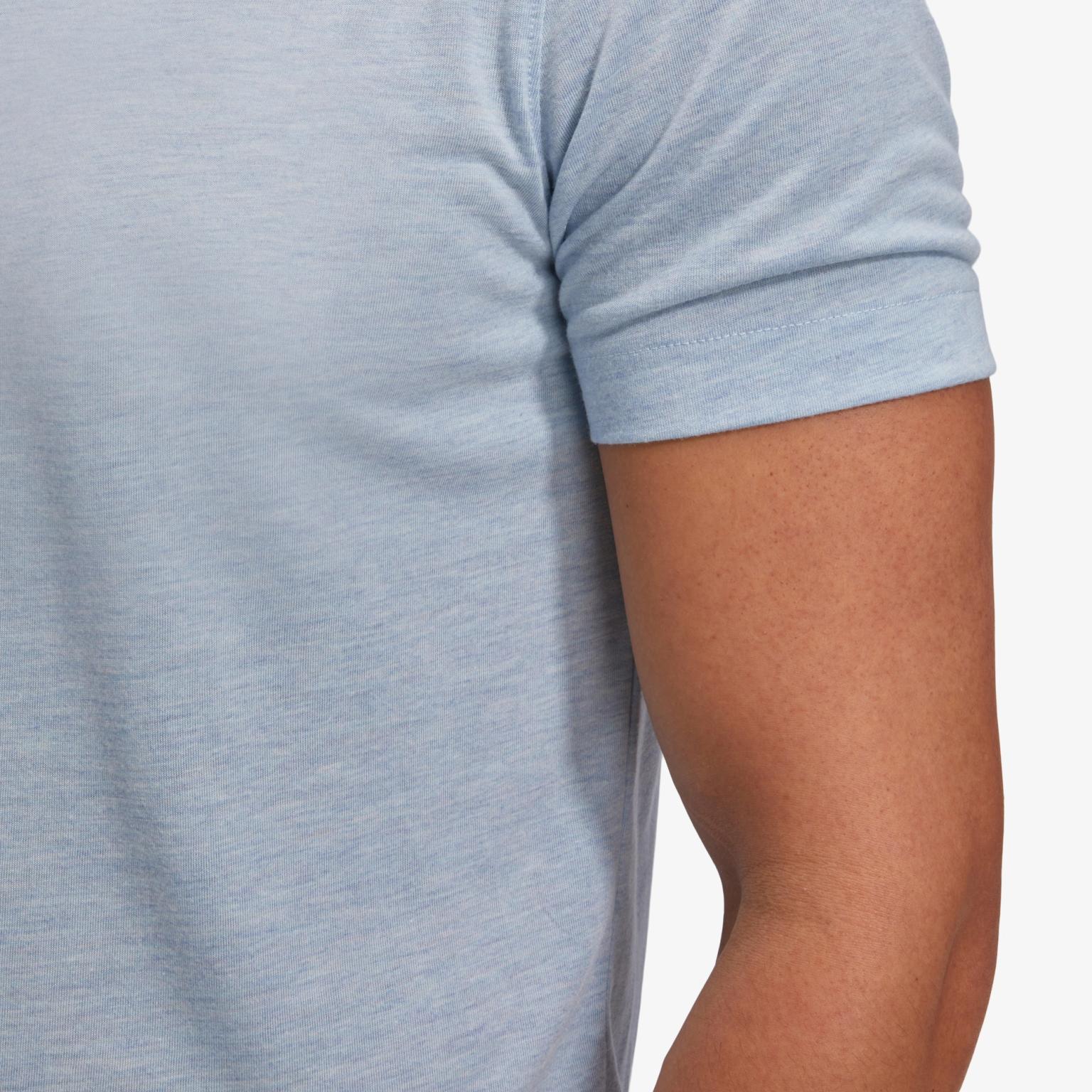 Light Blue Heather T-Shirt - Mizzen+Main